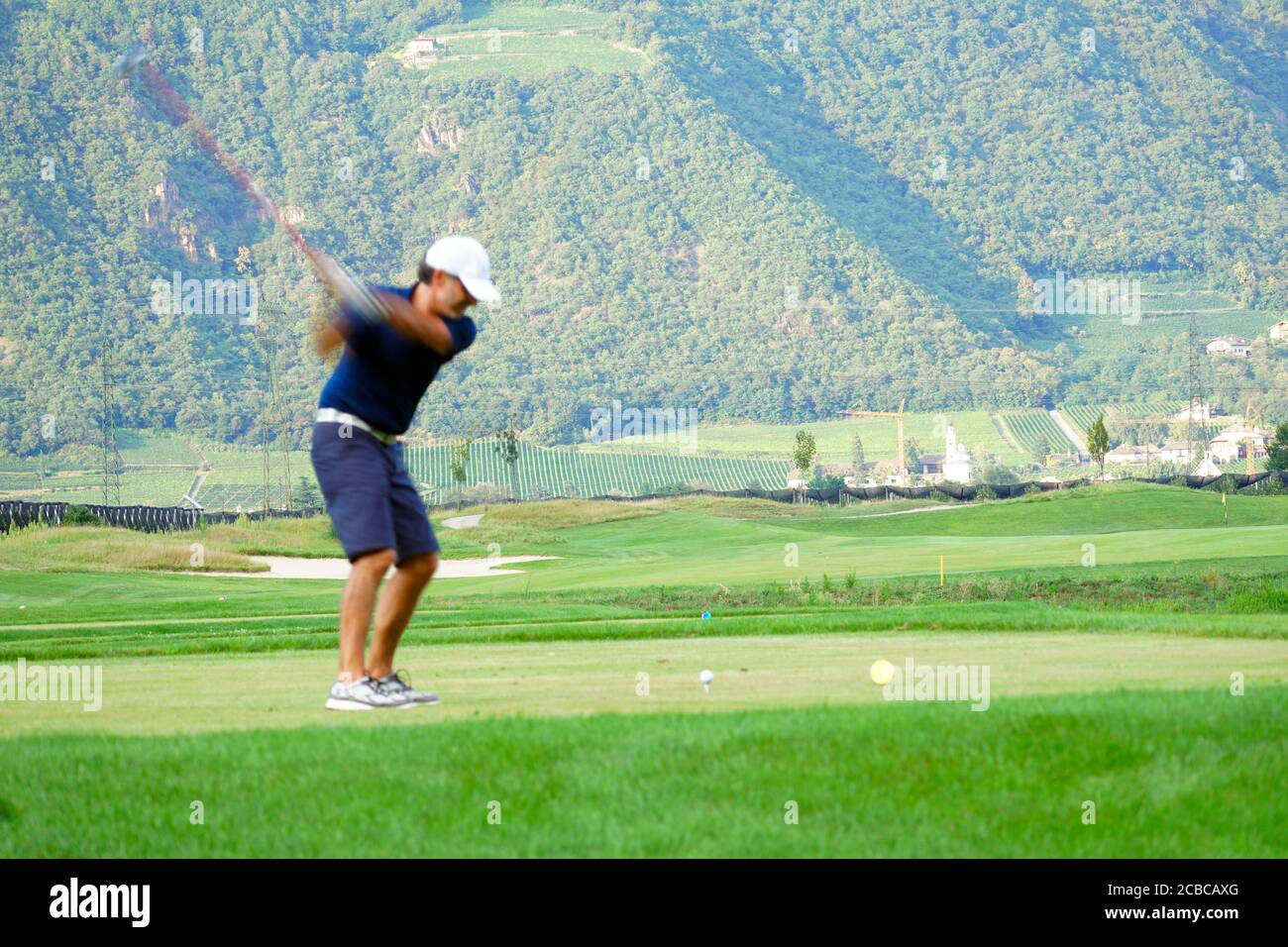 Golf swing motion hi-res stock photography and images - Alamy