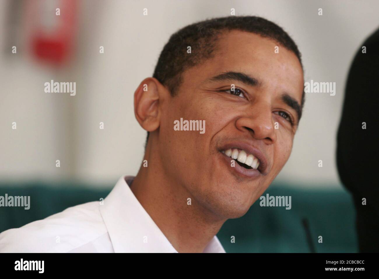 Austin, Texas USA, October 28, 2006: Senator Barack Obama (D-Illinois ...