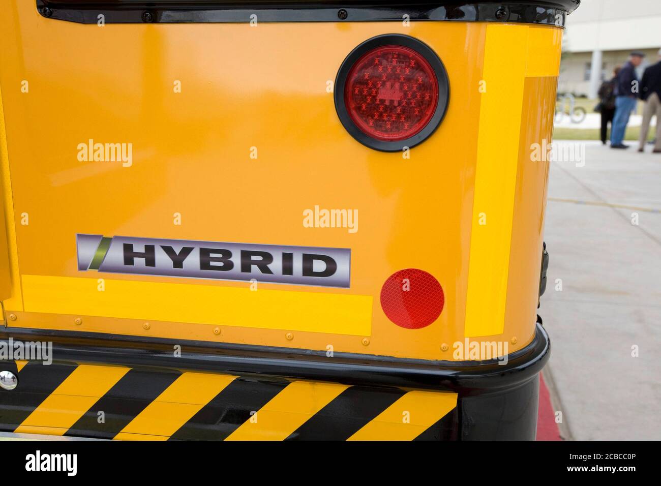 Hybrid school bus hi-res stock photography and images - Alamy