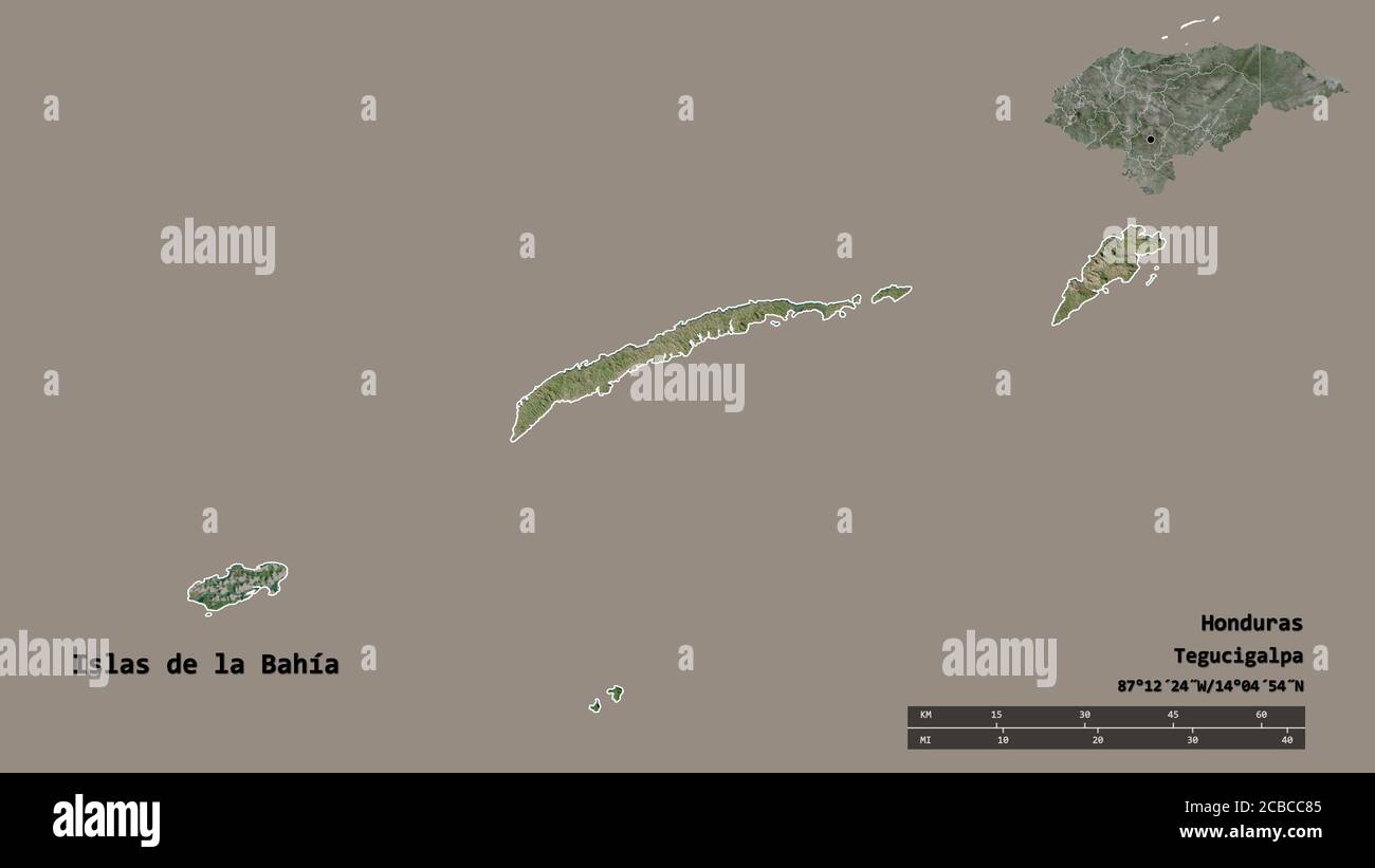 Roatan Map High Resolution Stock Photography and Images - Alamy