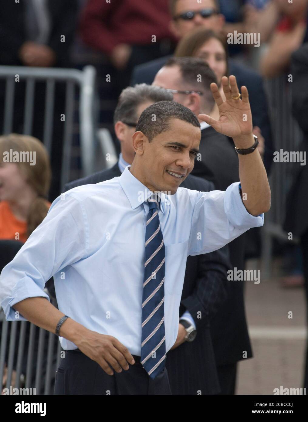 San Antonio, Texas USA, February 19, 2008: Democratic presidential ...