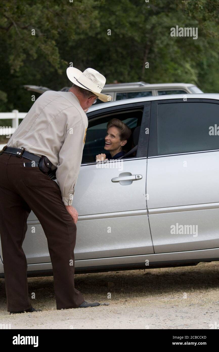 Luling, Texas USA, June 3, 2008: Gonzales County Deputy Bobby Hand ...