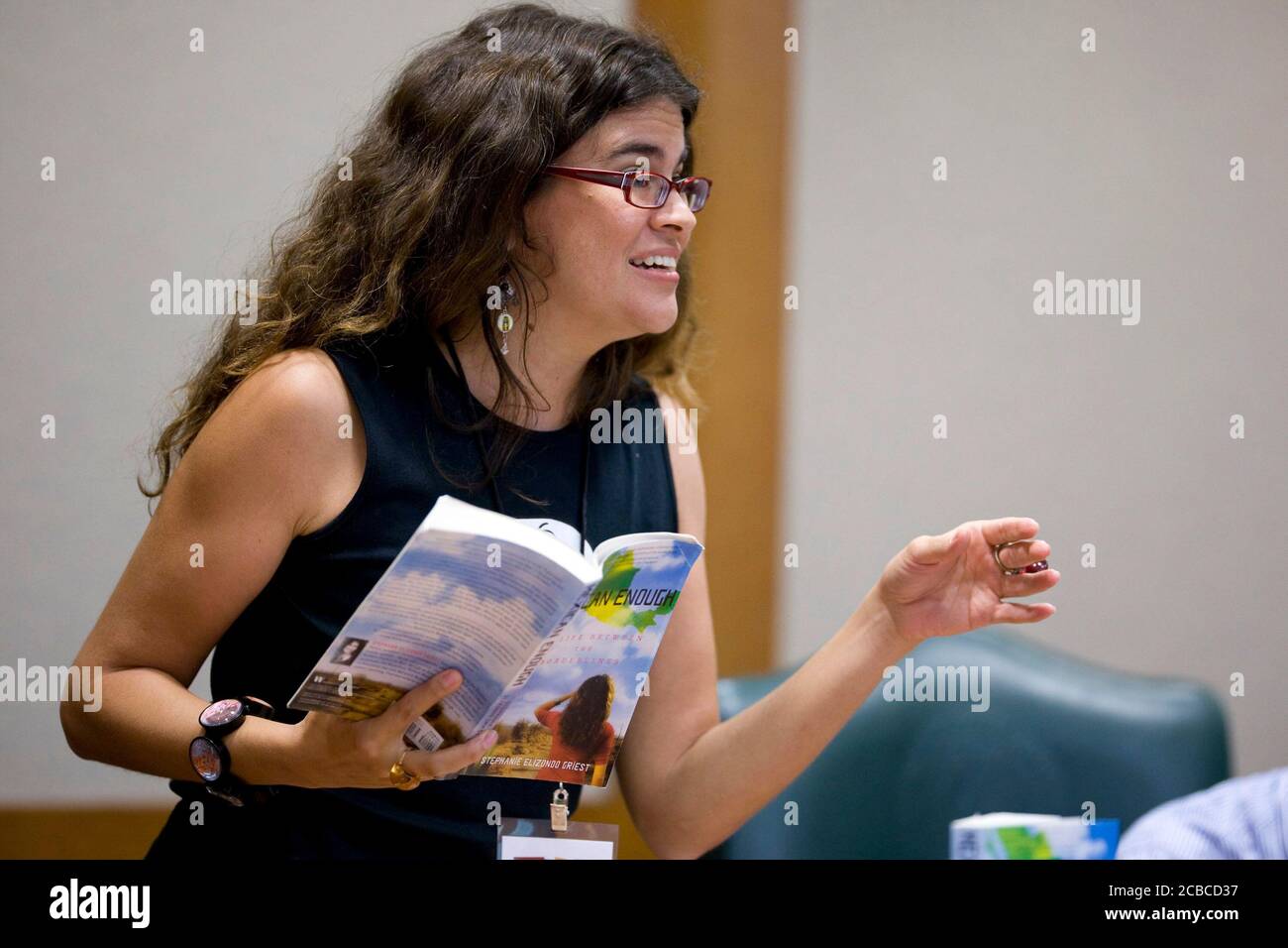Austin, Texas USA, November 2, 2008: Author Stephanie Elizondo Griest ...