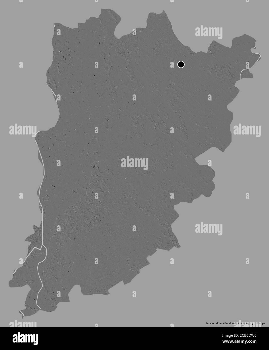 Map of kecskemet Black and White Stock Photos & Images - Alamy