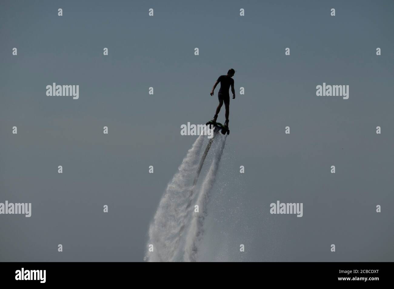 Flyboard on the sea beach Stock Photo - Alamy