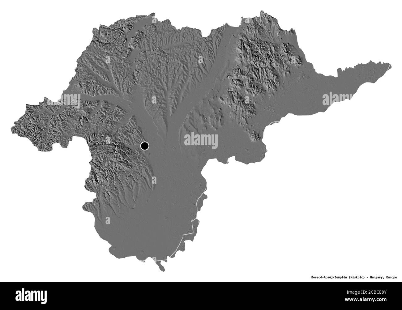 Zemplen county map hi-res stock photography and images - Alamy