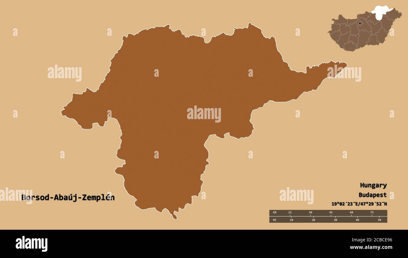 Zemplen map hi-res stock photography and images - Alamy