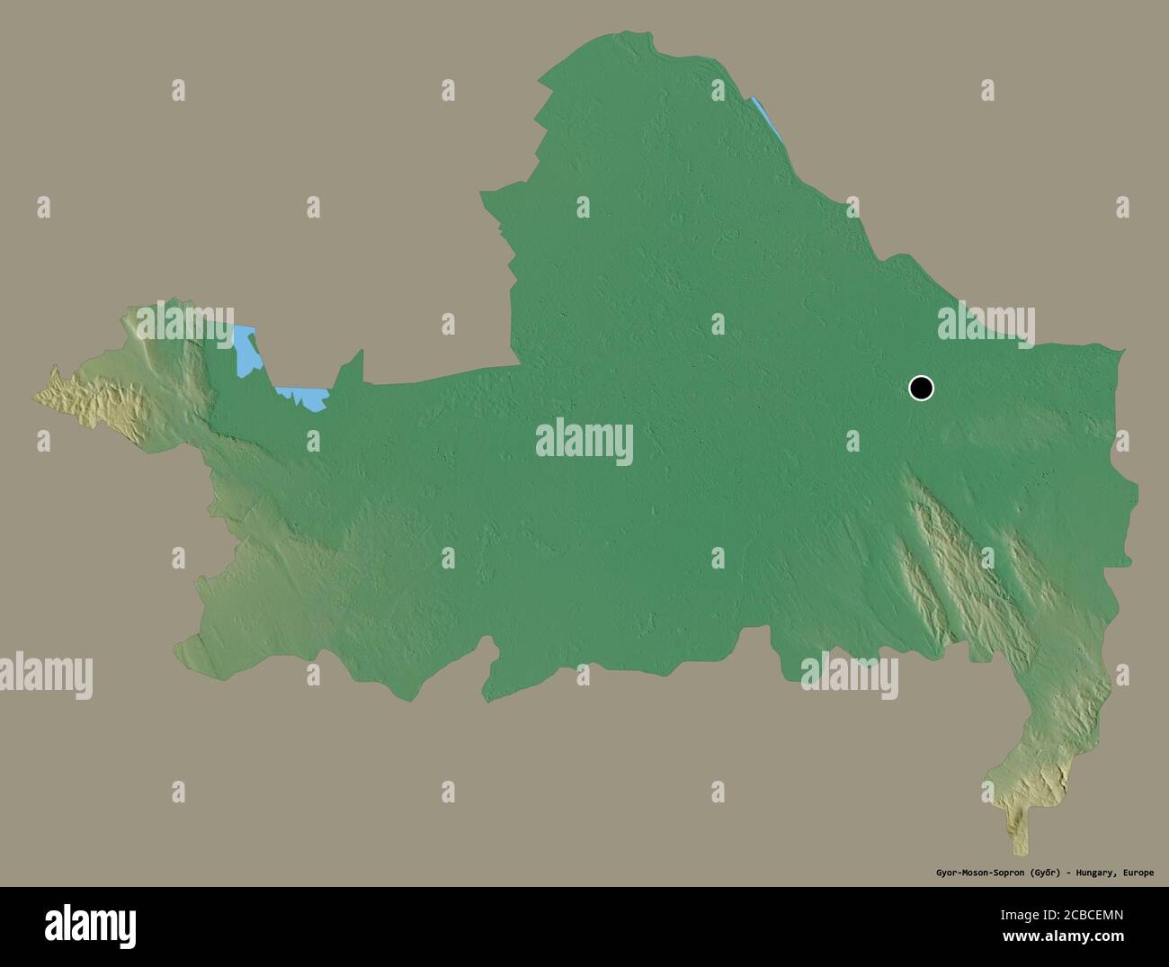 Gyor on a map hi-res stock photography and images - Alamy