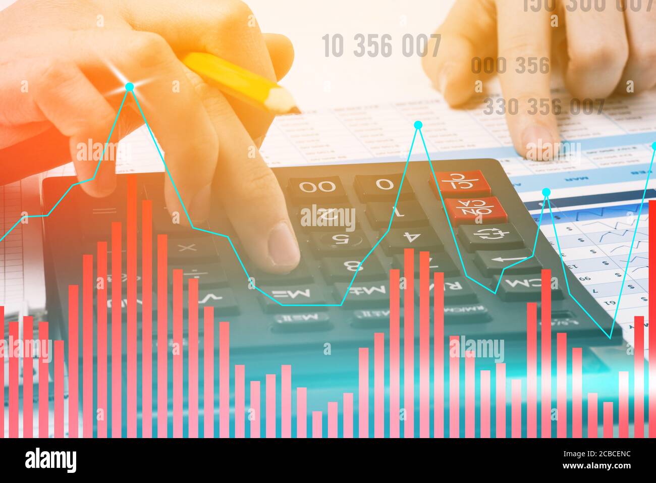 Calculating figures hi-res stock photography and images - Alamy