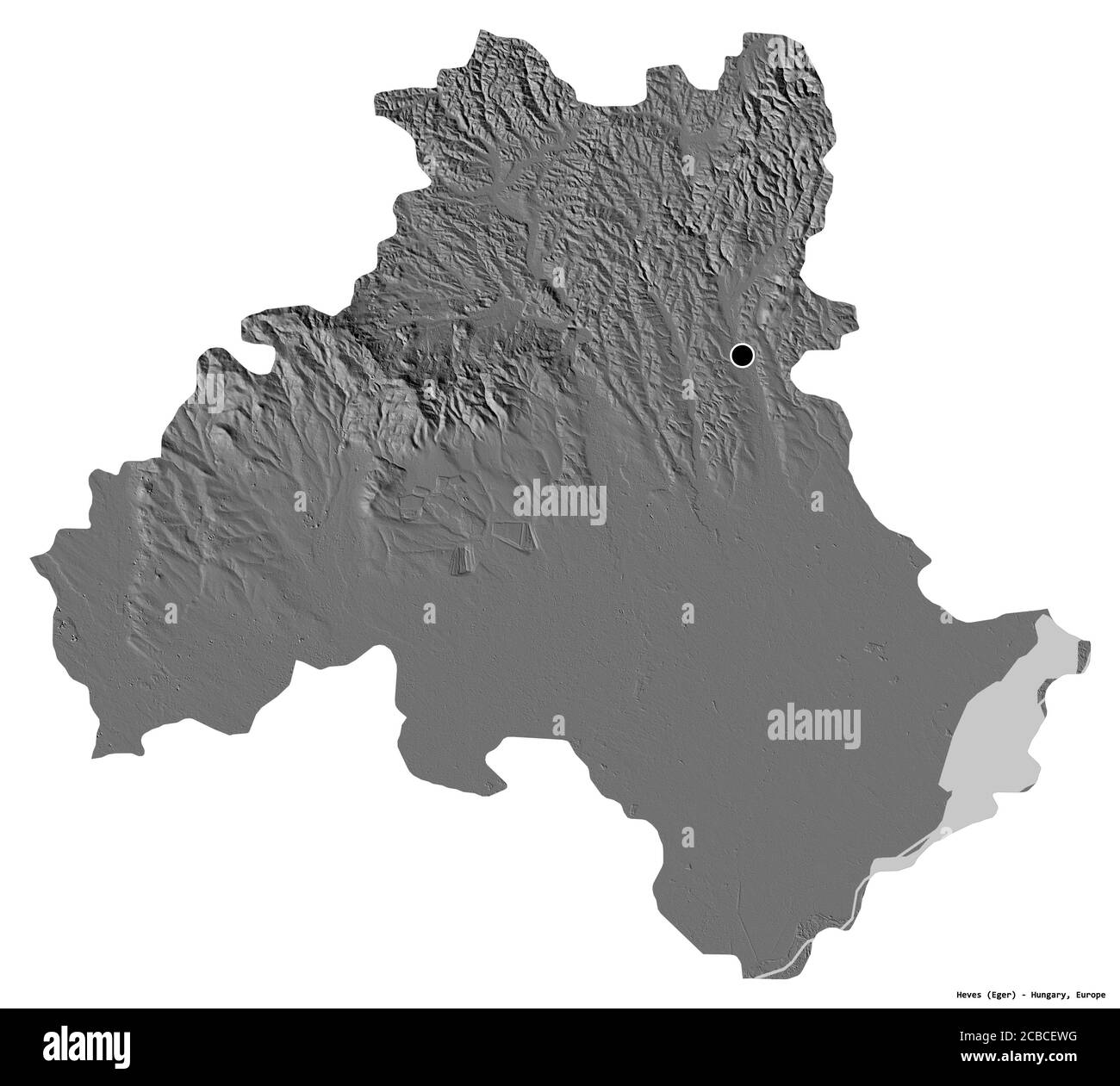 Heves county administrative map hi-res stock photography and images - Alamy