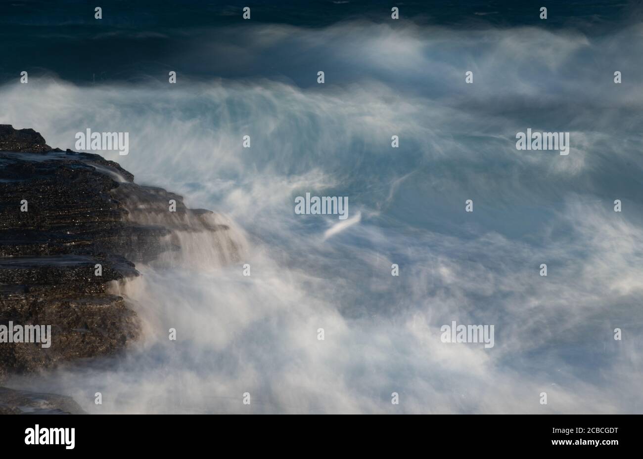 Stormy sea water waves hi-res stock photography and images - Alamy