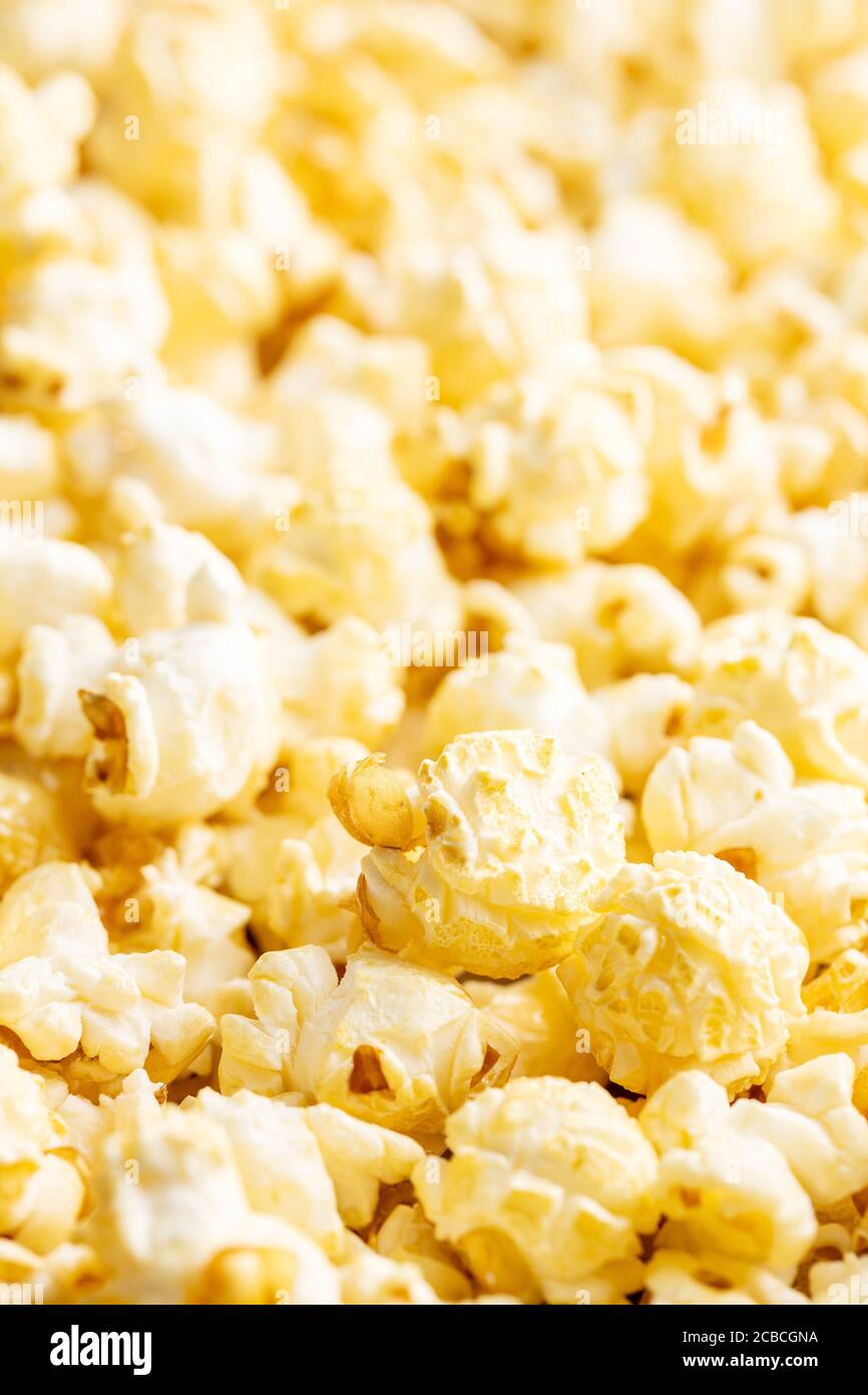 Pop corn texture hi-res stock photography and images - Alamy