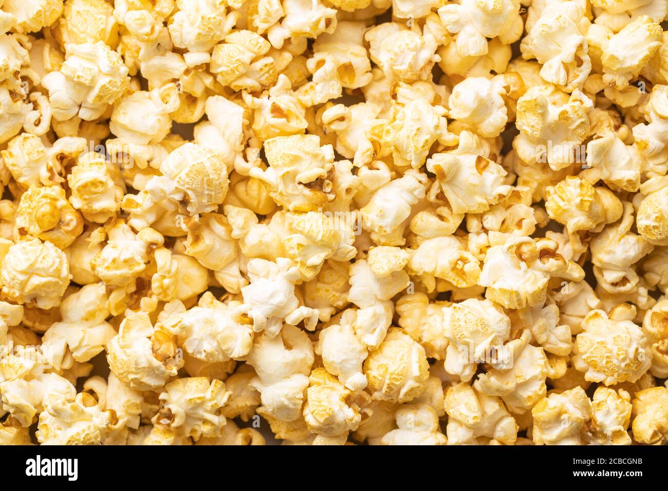 Sweet tasty popcorn. Background texture Stock Photo - Alamy