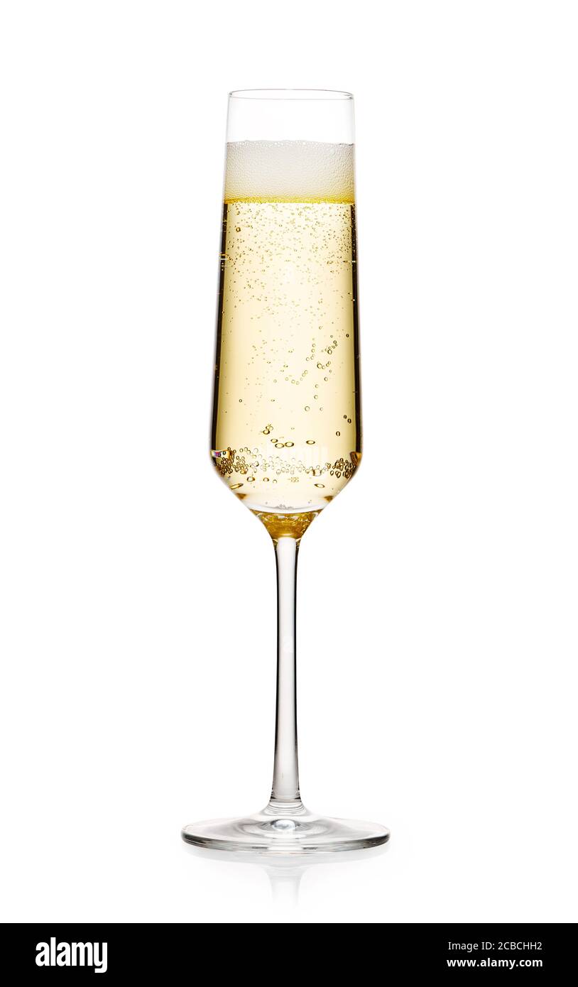 Flute sparkling champagne celebration Cut Out Stock Images & Pictures ...