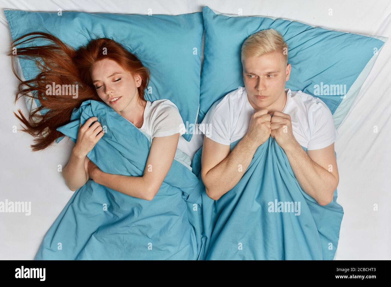 Cannot sleep man hi-res stock photography and images - Alamy