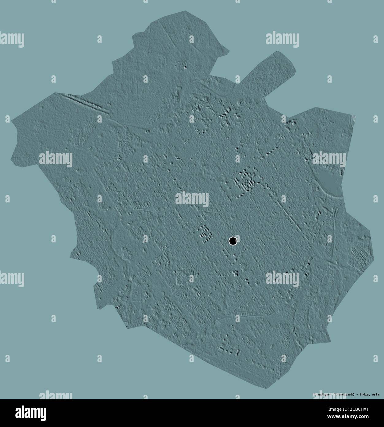 Chandigarh map hi-res stock photography and images - Alamy