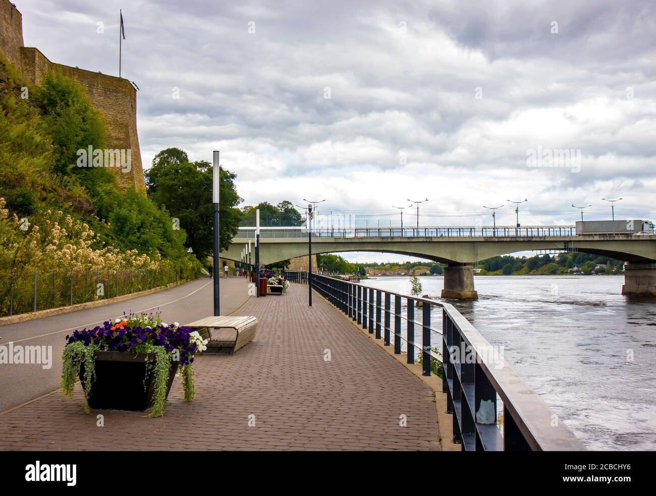 Modern promenade hi-res stock photography and images - Alamy