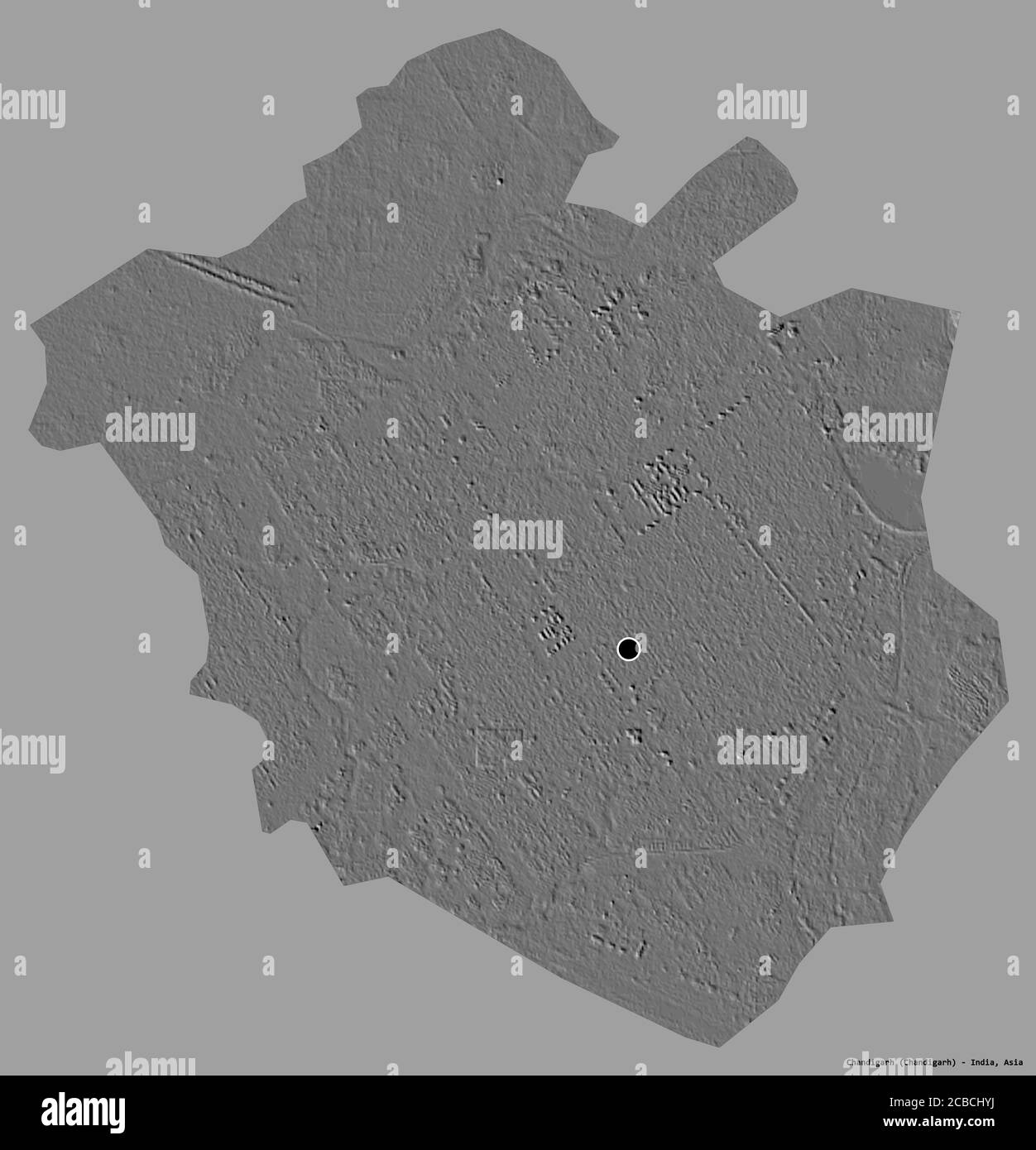 Chandigarh map hi-res stock photography and images - Alamy