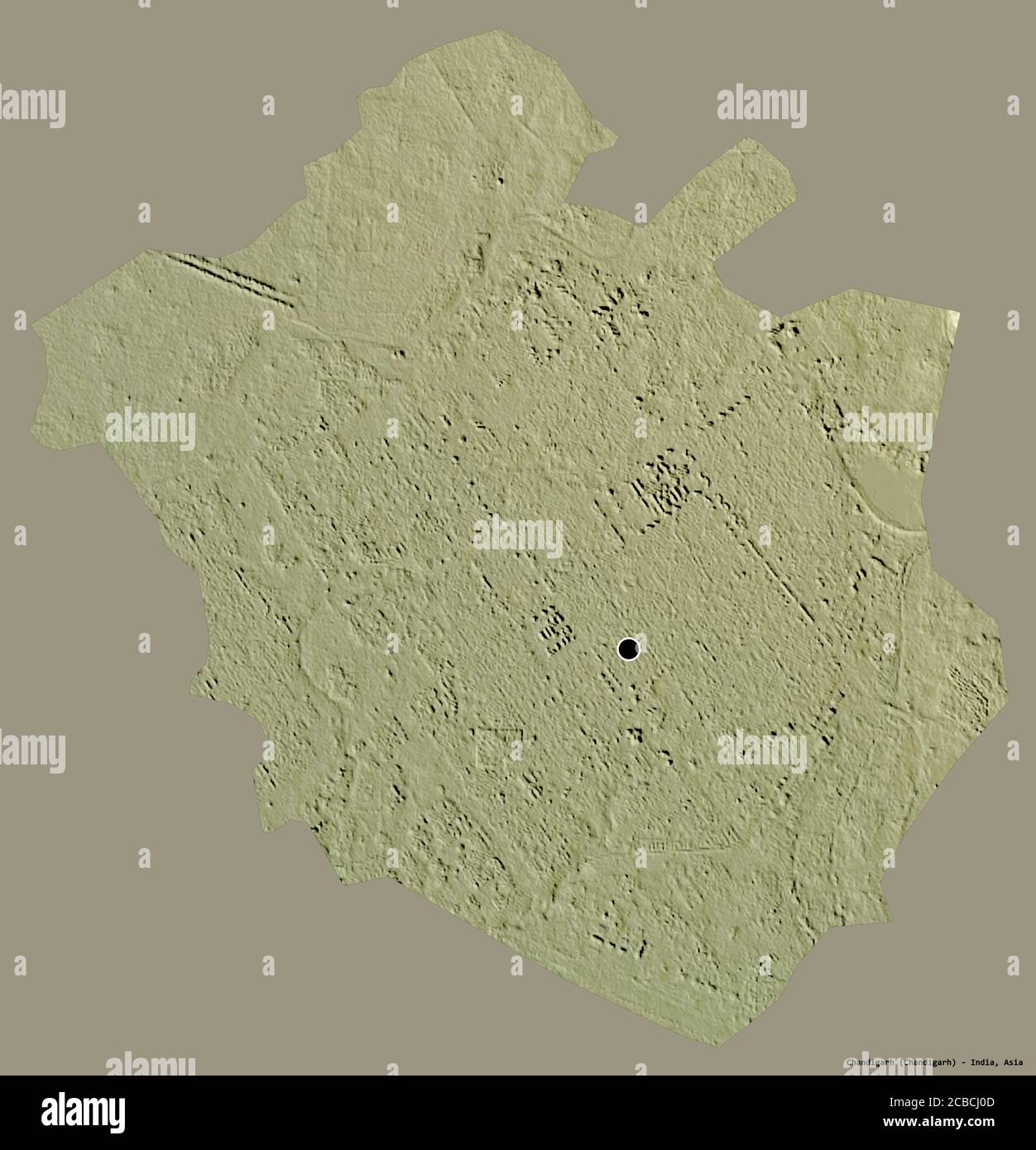 Chandigarh map hi-res stock photography and images - Alamy