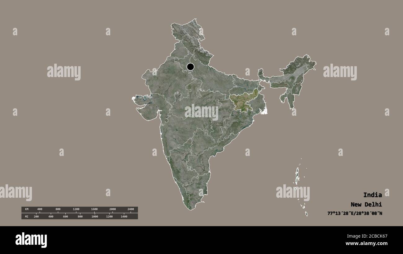 Jharkhand Map High Resolution Stock Photography and Images - Alamy