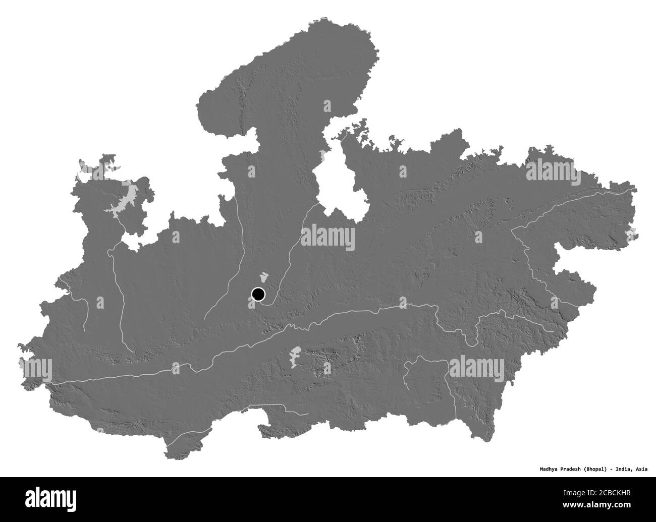 Madhya map Black and White Stock Photos & Images - Alamy