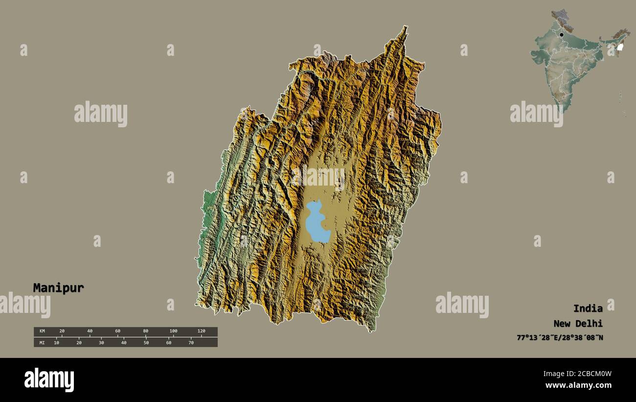 Manipur Map High Resolution Stock Photography and Images - Alamy
