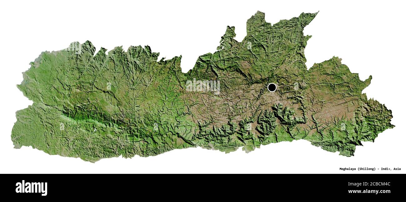 India region satellite view hi-res stock photography and images - Alamy