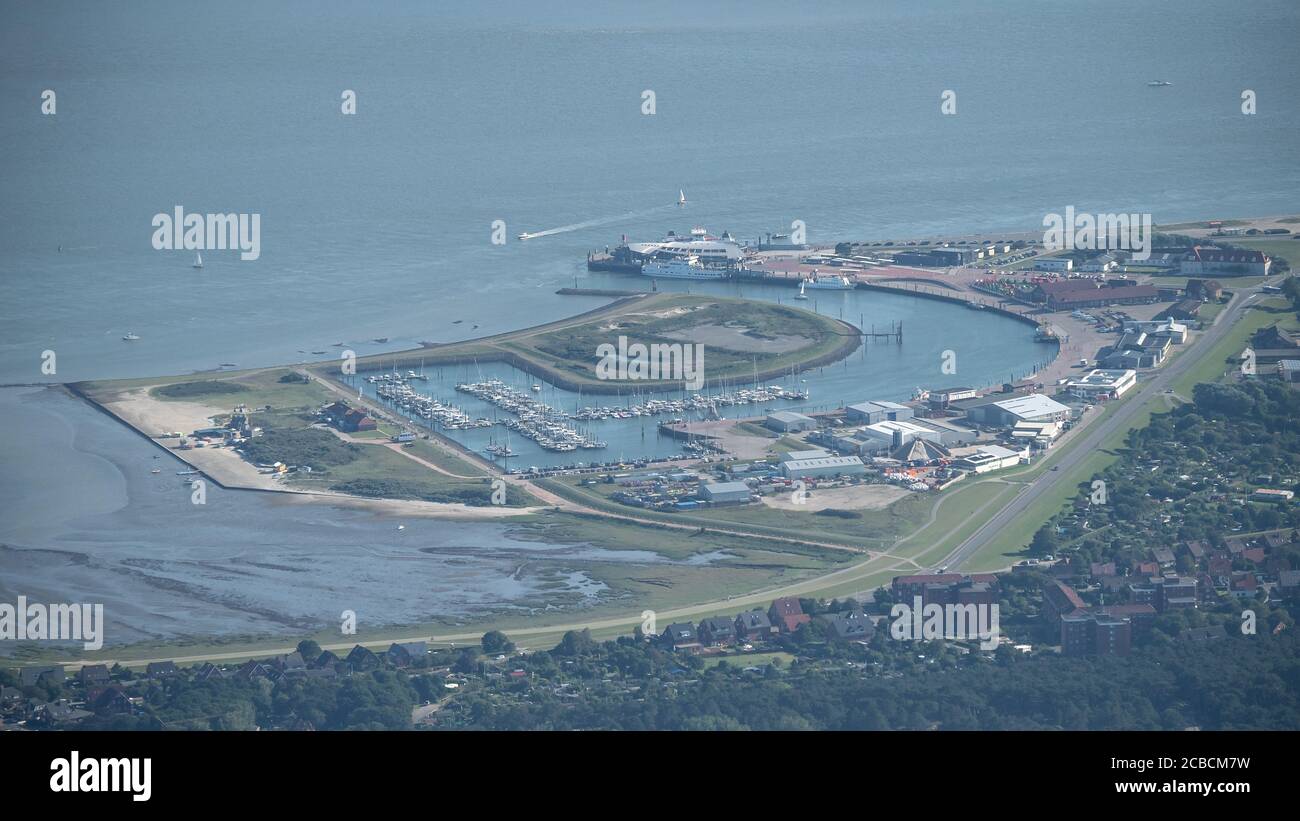 Norderney, Germany. 07th Aug, 2020. The harbour of the East Frisian ...
