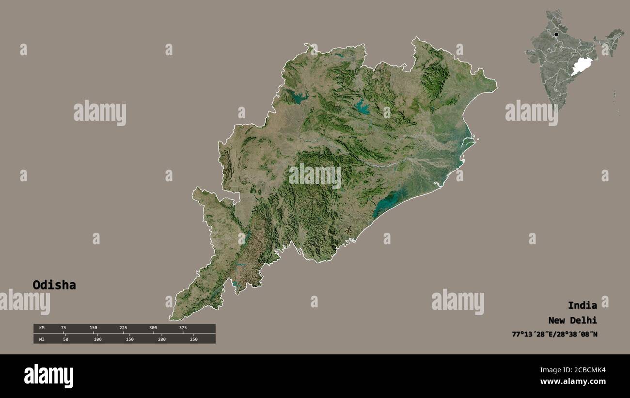 Odisha Map High Resolution Stock Photography and Images - Alamy