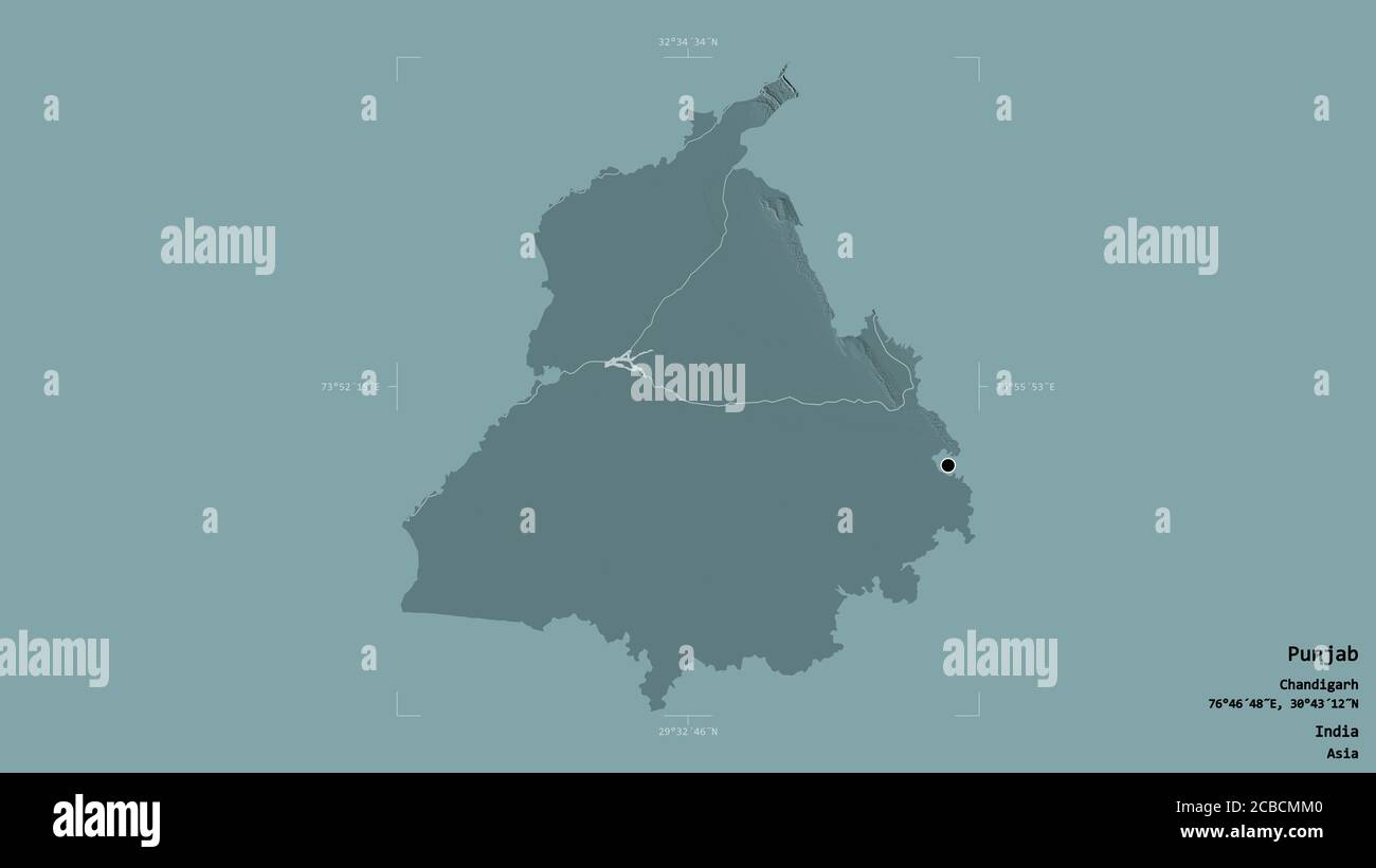India Punjab Region Map Punjab Land Of Five Rivers , #india #map