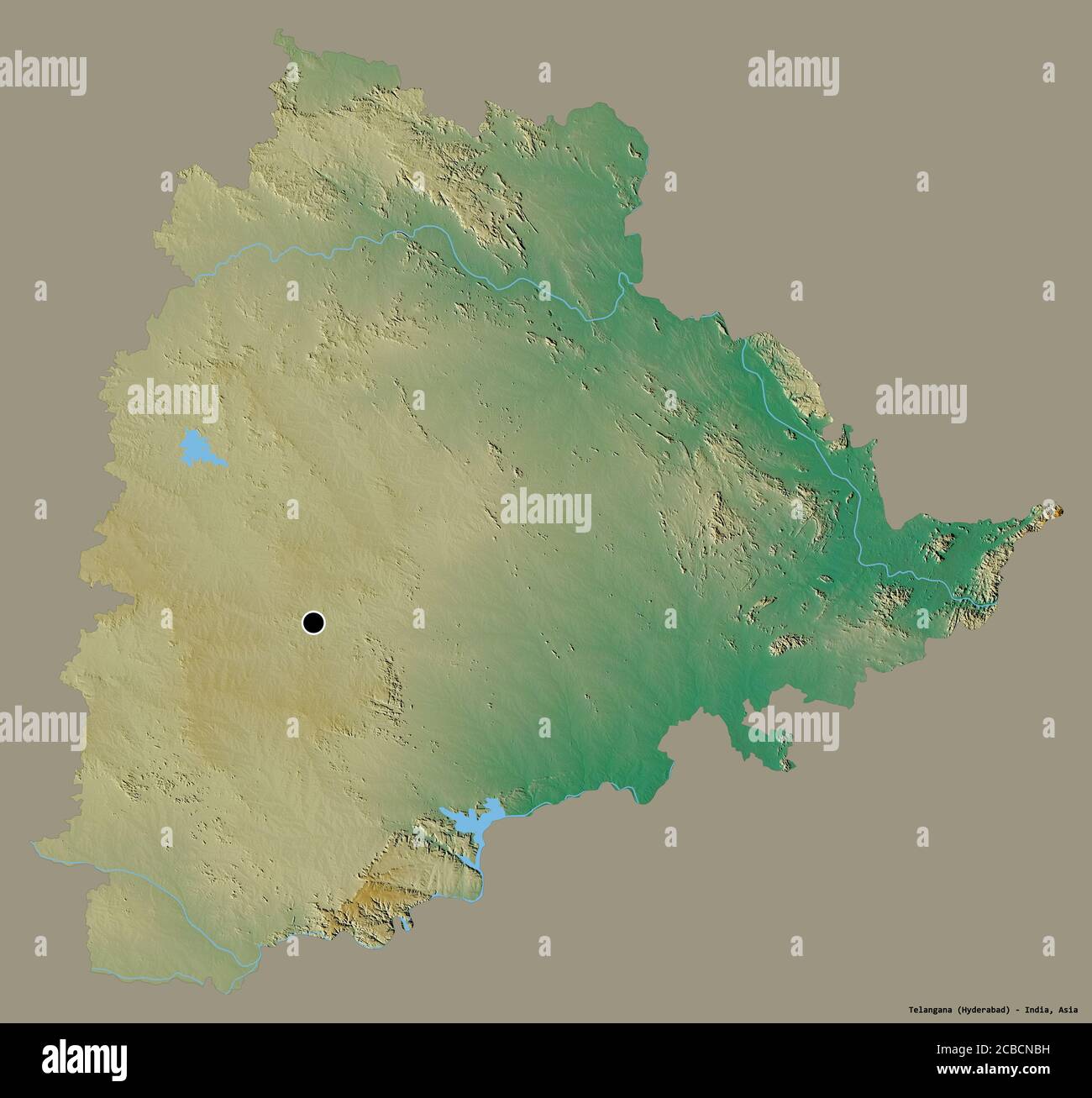 Telangana Map High Resolution Stock Photography and Images - Alamy