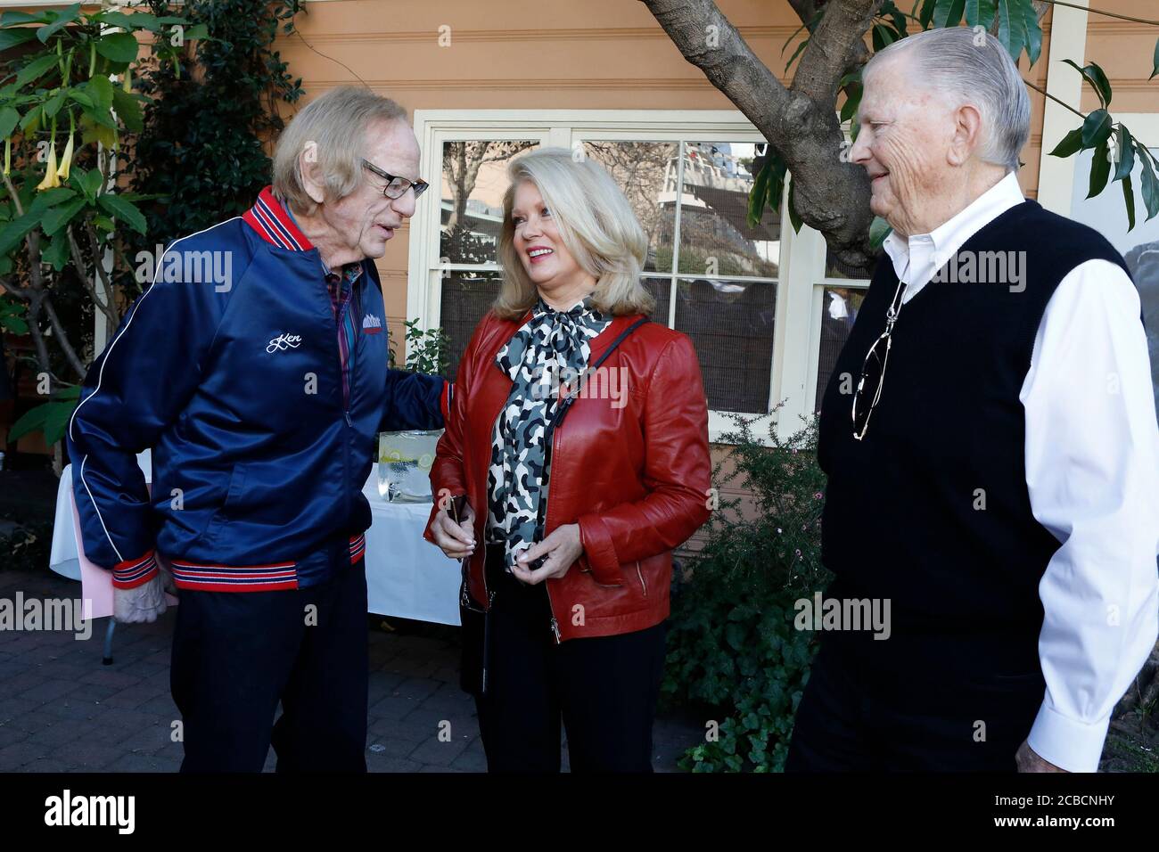LOS ANGELES - JAN 28: Ken Kragen, Mary Hart, Burt Sugarman at the 35th ...