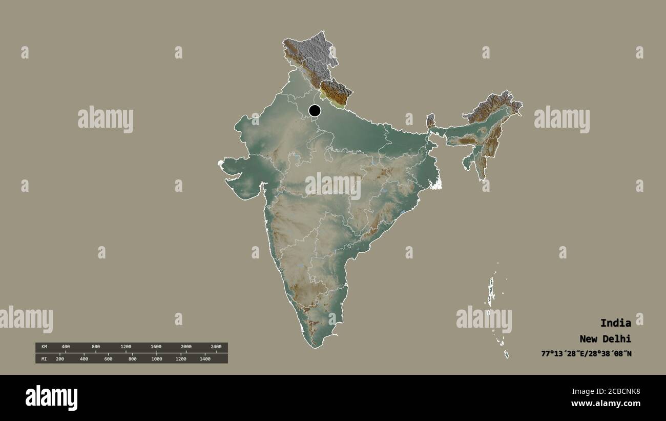 Map Of Uttarakhand High Resolution Stock Photography and Images - Alamy