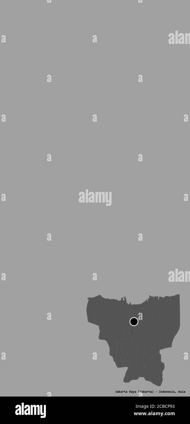 Map of jakarta Black and White Stock Photos & Images - Alamy