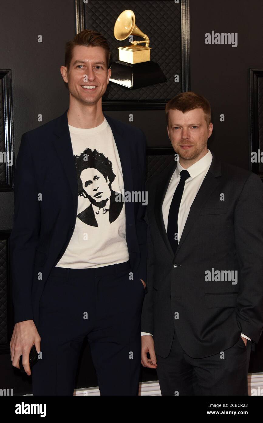 LOS ANGELES - JAN 26: Andrew Norman, Alexander Birkhold at the 62nd ...