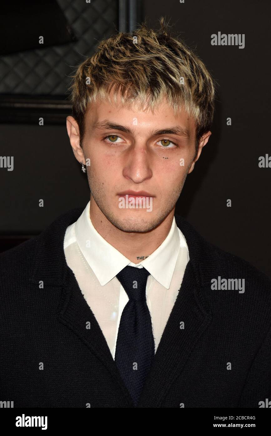 LOS ANGELES - JAN 26: Anwar Hadid at the 62nd Grammy Awards at the ...