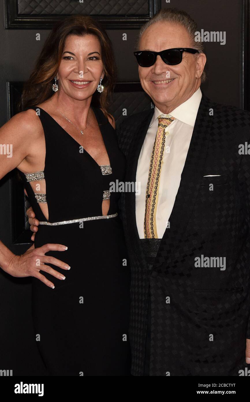 LOS ANGELES - JAN 26: Jimmie Vaughan, Robin Vaughan at the 62nd Grammy ...