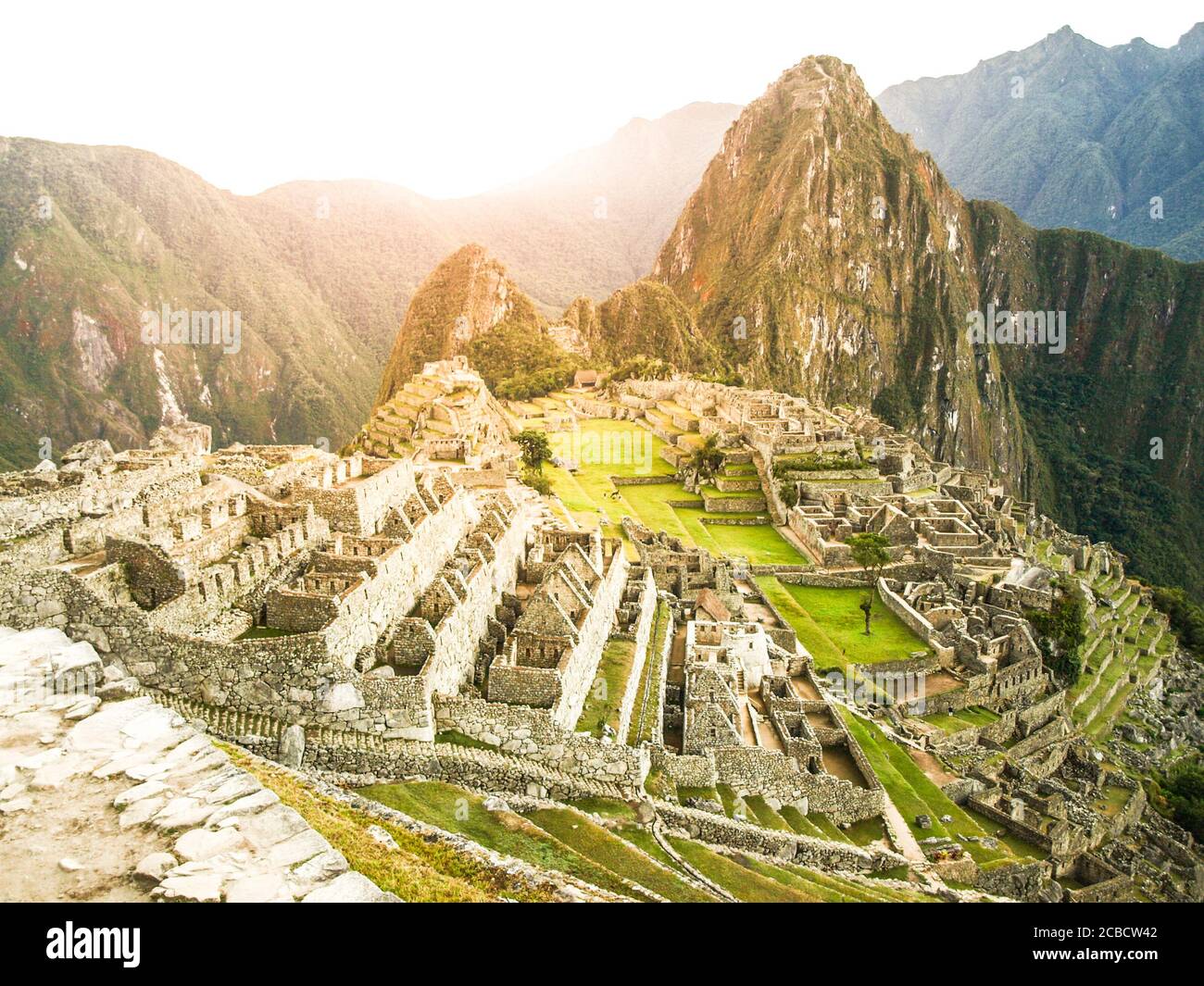 Machu Picchu, Lost City of Incas. Peru Stock Photo - Alamy