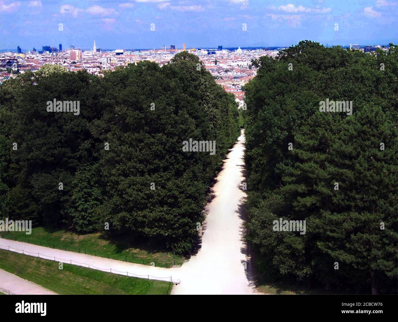 Gloriette view vienna hi-res stock photography and images - Alamy