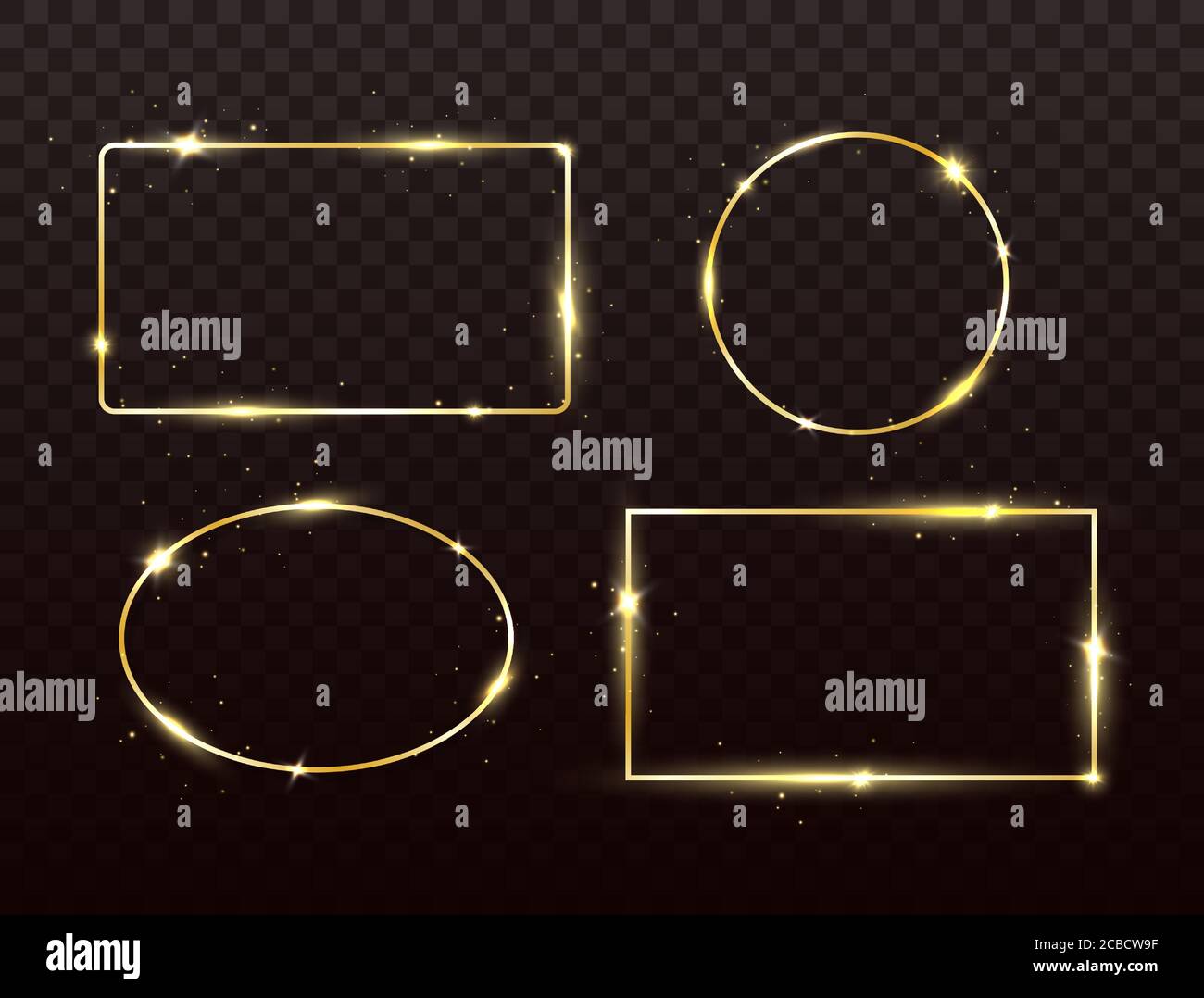 Gold Stars Borders And Frames