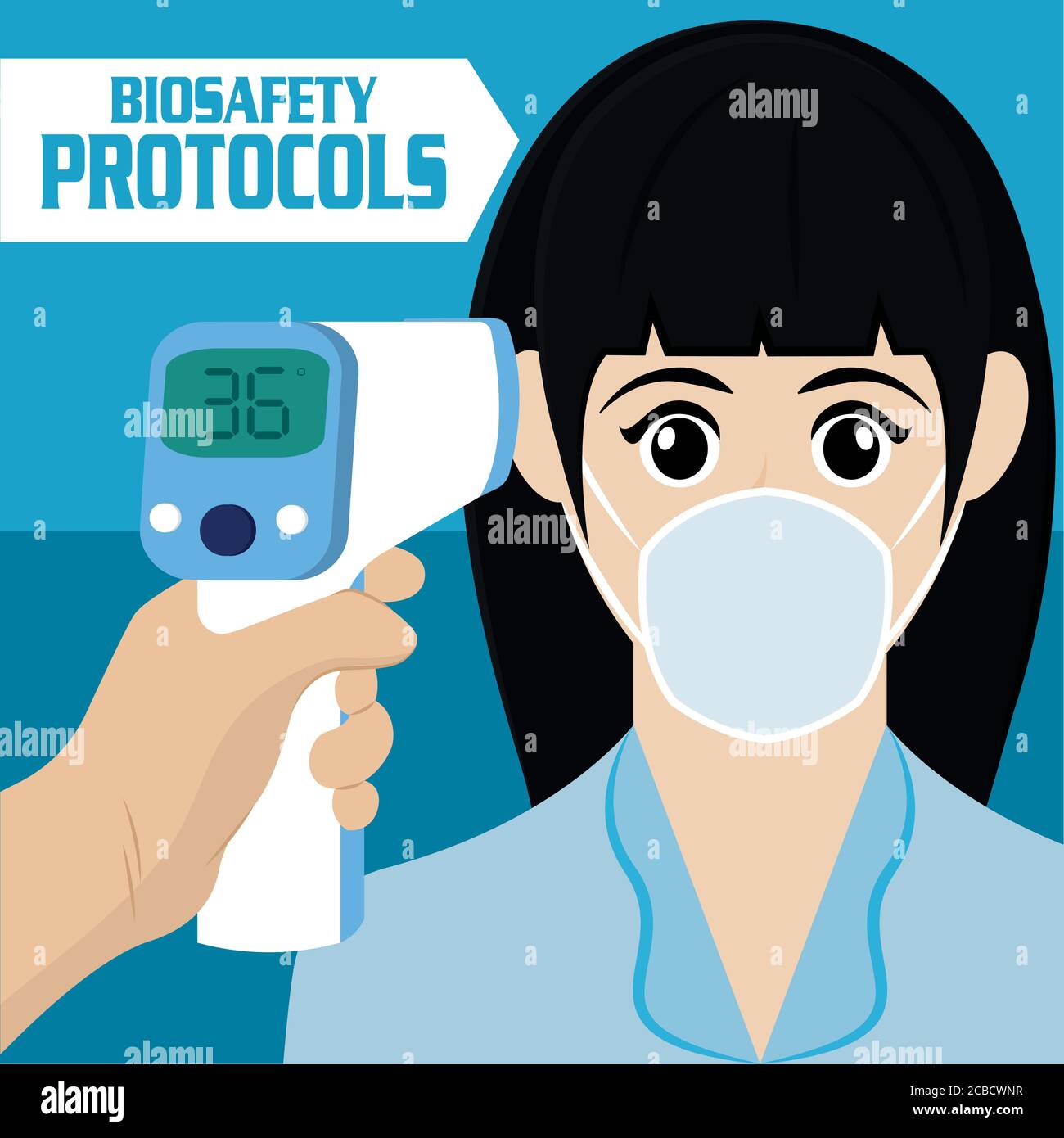 Biosafety protocols poster Stock Vector Image & Art - Alamy