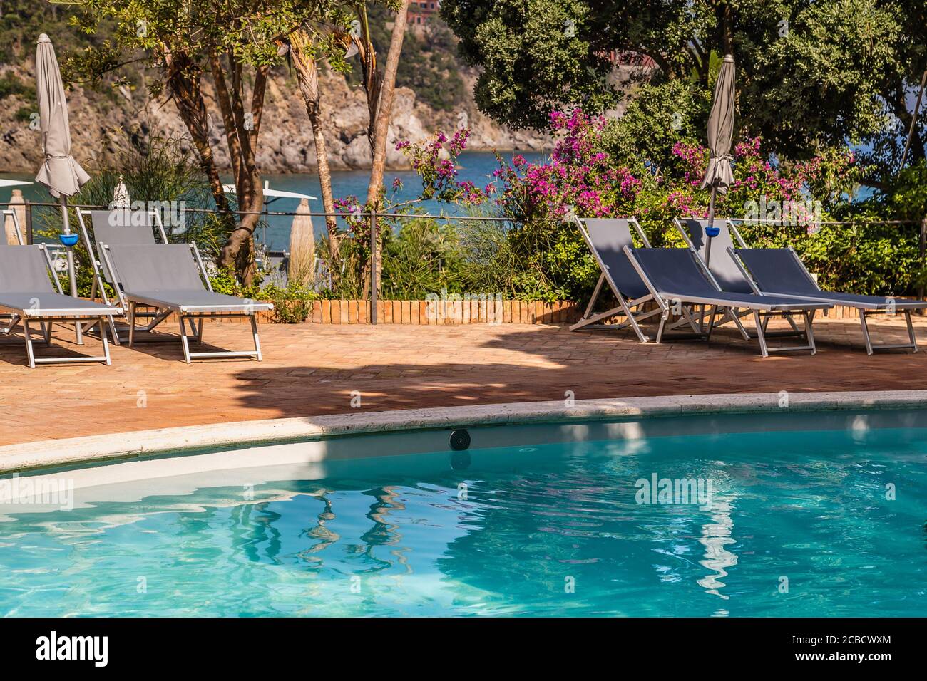 waters of thermal pool in Italy Stock Photo - Alamy