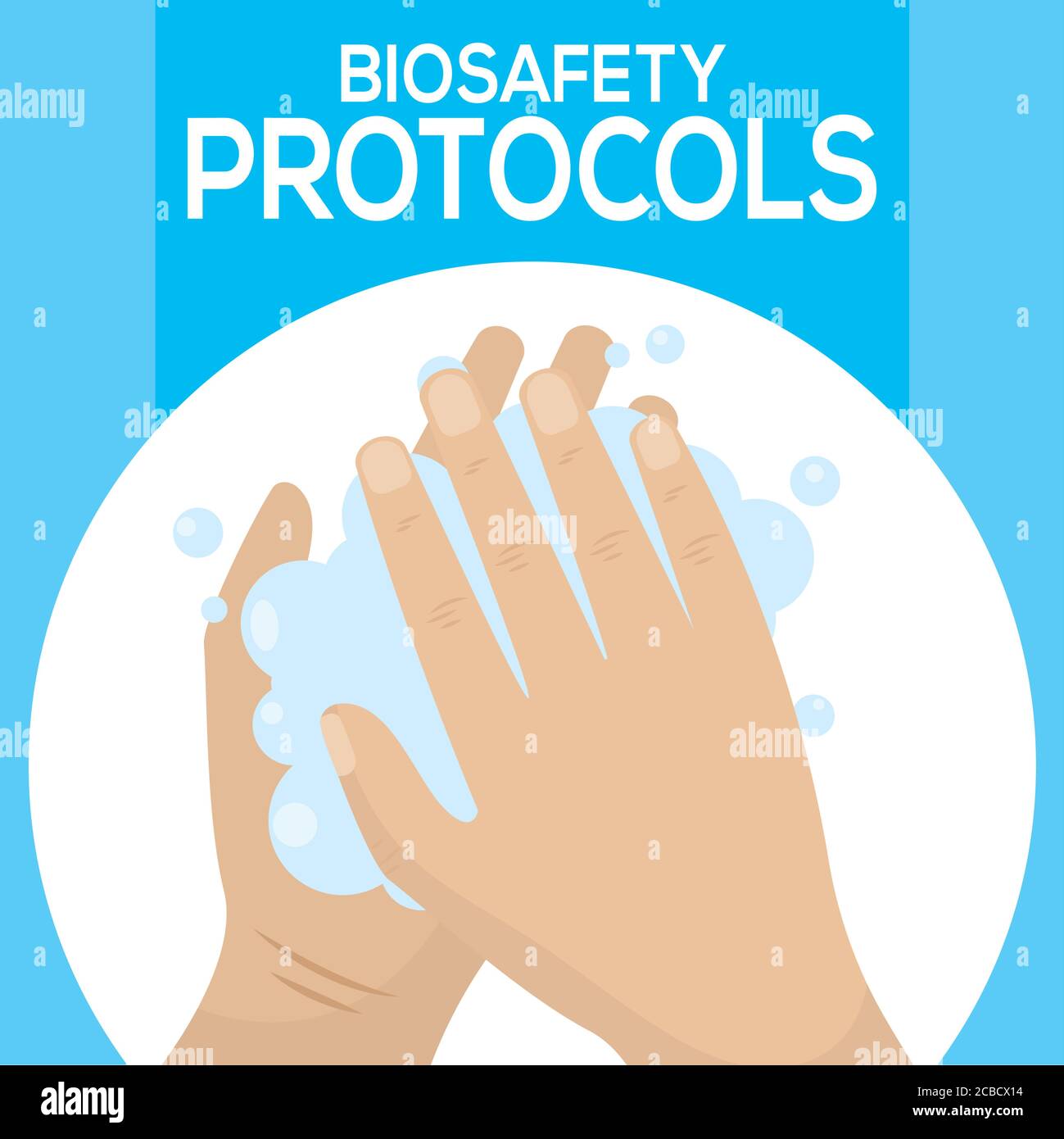 Biosafety protocols poster Stock Vector Image & Art - Alamy