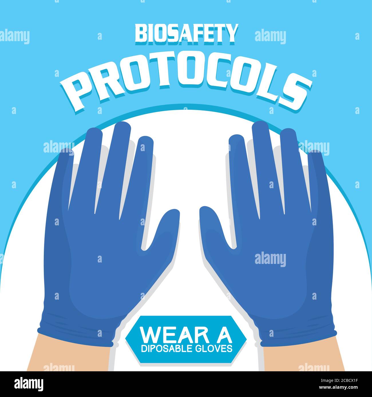 Biosafety protocols poster Stock Vector Image & Art - Alamy