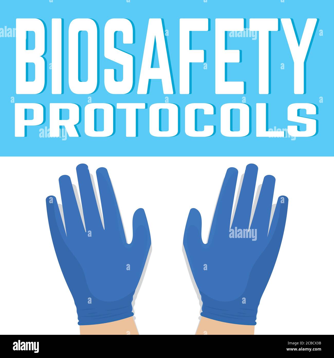 Biosafety protocols poster Stock Vector Image & Art - Alamy