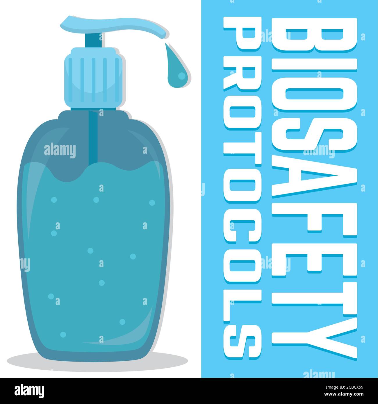 Biosafety protocols poster Stock Vector Image & Art - Alamy