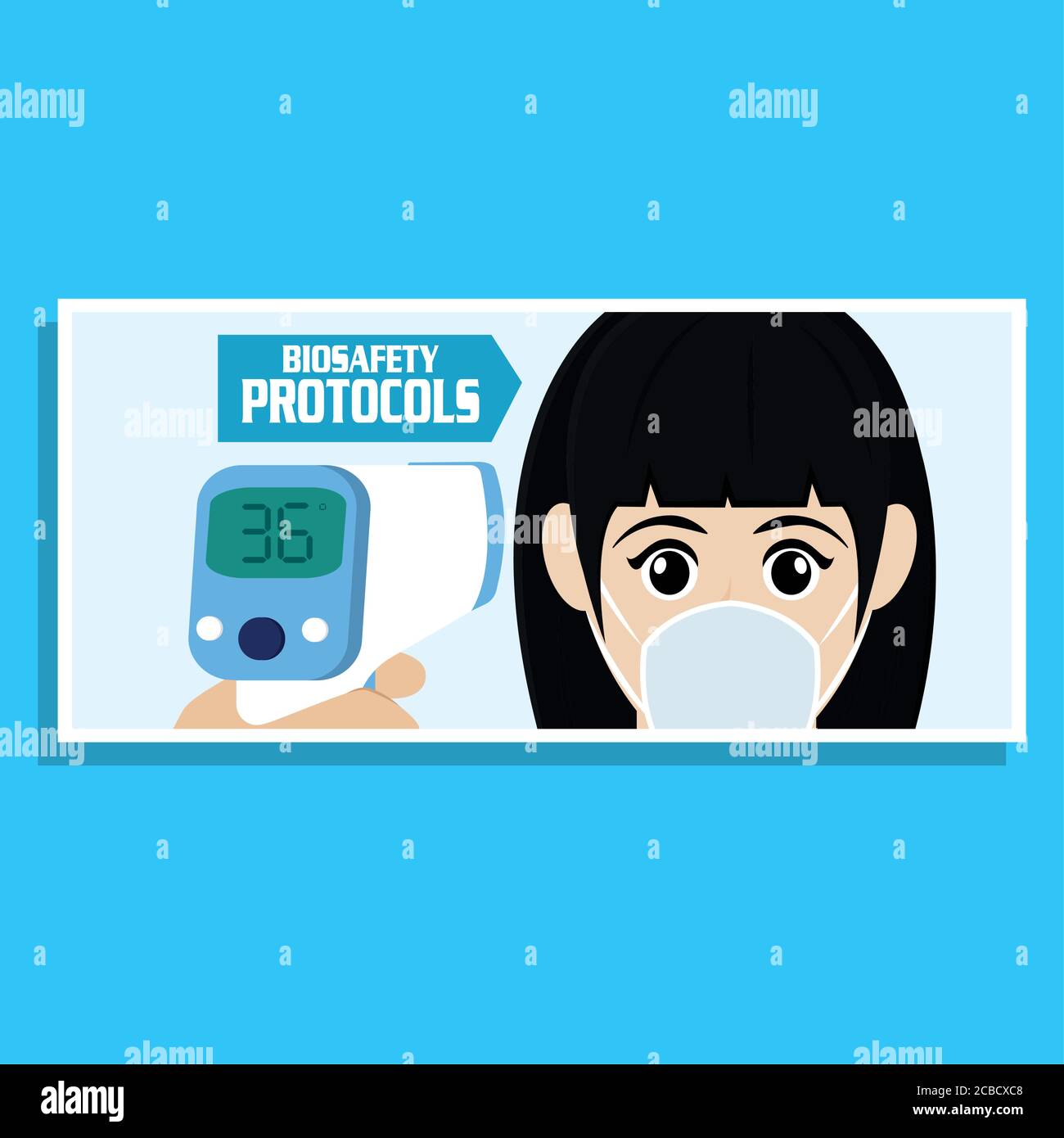 Biosafety protocols poster Stock Vector Image & Art - Alamy