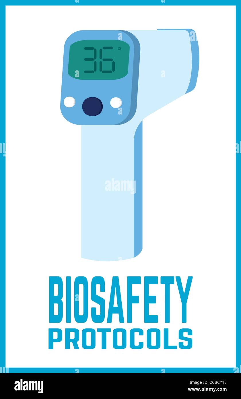 Biosafety protocols poster Stock Vector Image & Art - Alamy