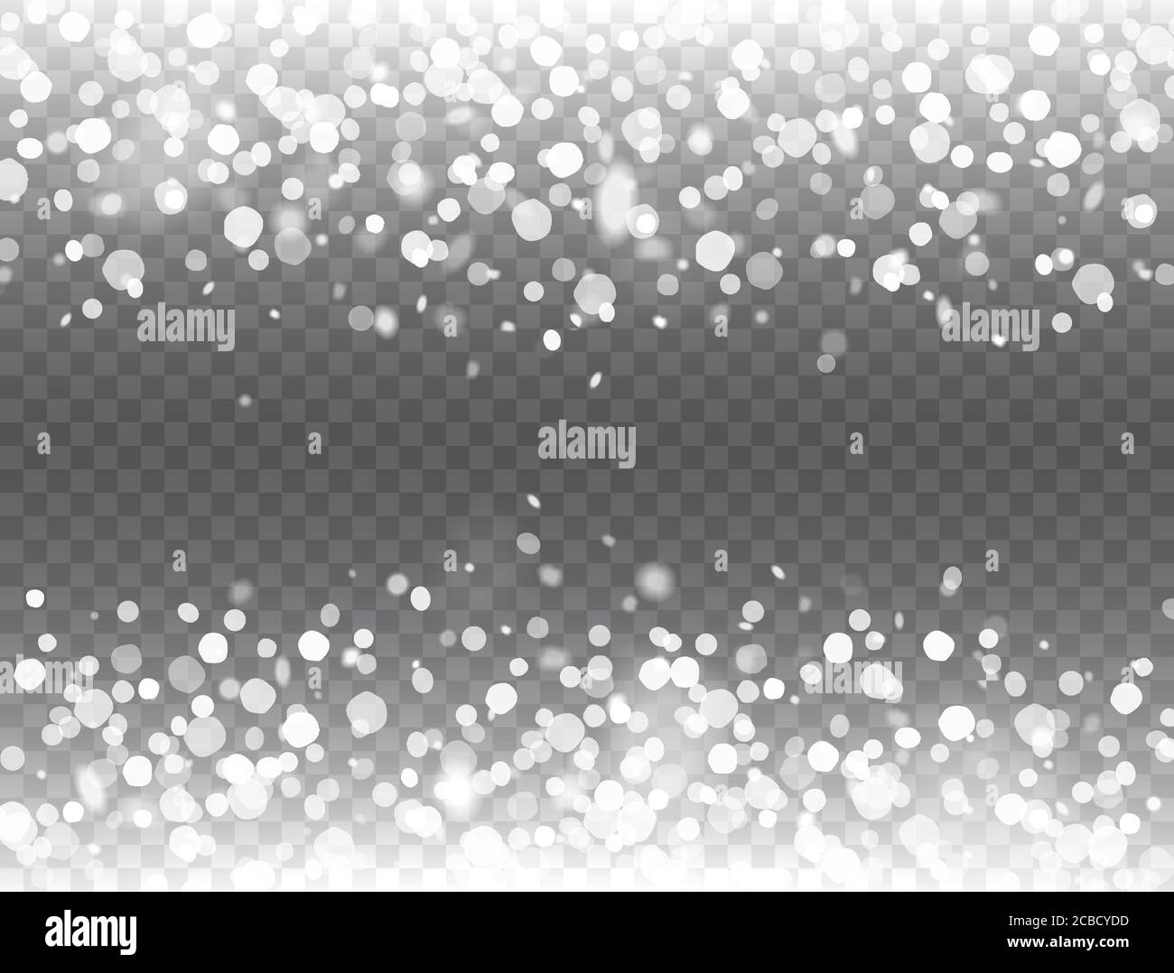 Snow Border Transparent