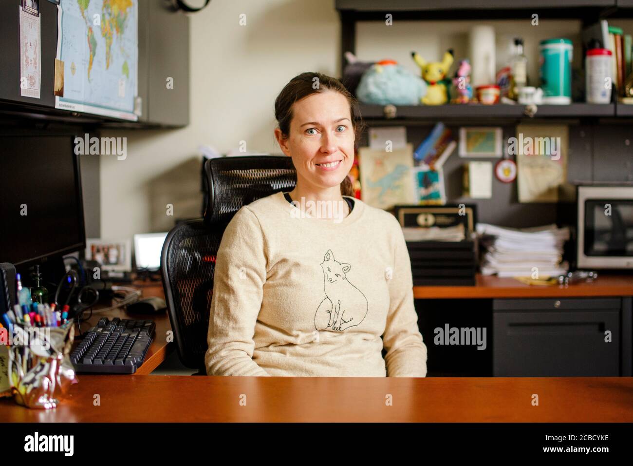 Professor office desk hi-res stock photography and images - Alamy